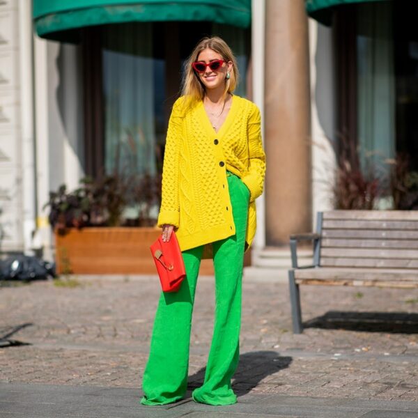 Color Blocking, also angesagte Kontrasttöne im Outfit. Wie kombiniert ...